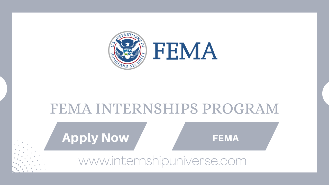 Fema Internships 2025 Fresh Opportunities - Internships Universe
