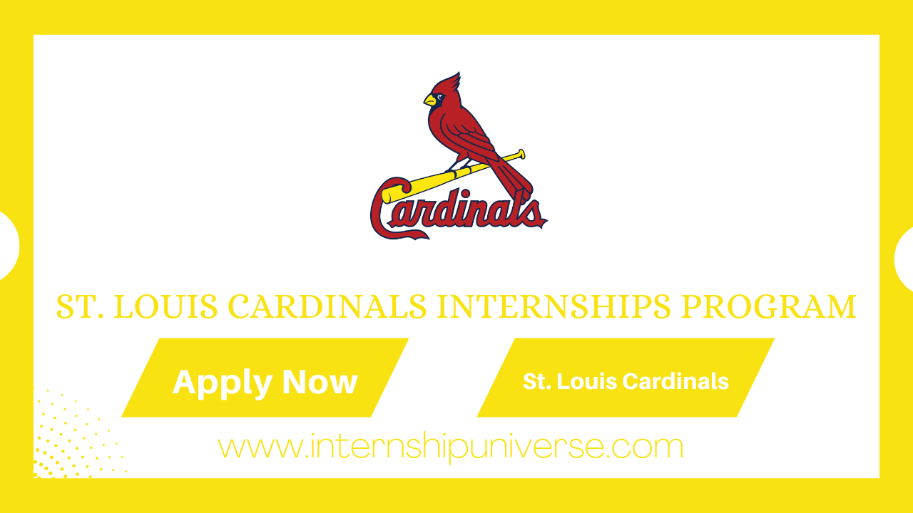 St Louis Cardinals Internships 2025 New Opportunities - Internships ...